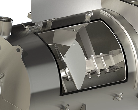 MPHC horizontal mixers and blenders for industrial use