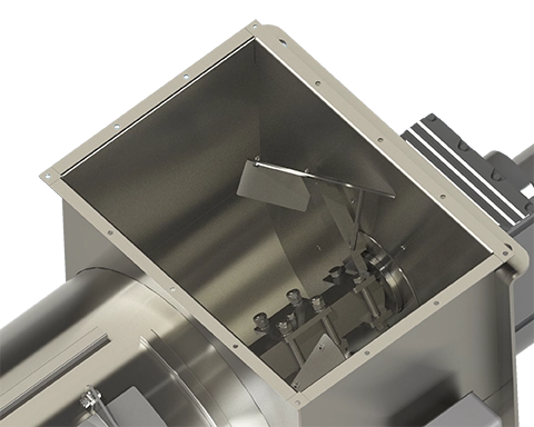 MPHC horizontal mixers and blenders for industrial use