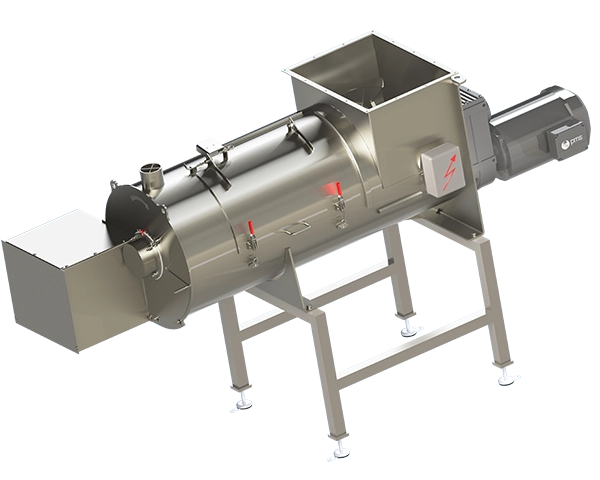 MPHC horizontal mixers and blenders for industrial use