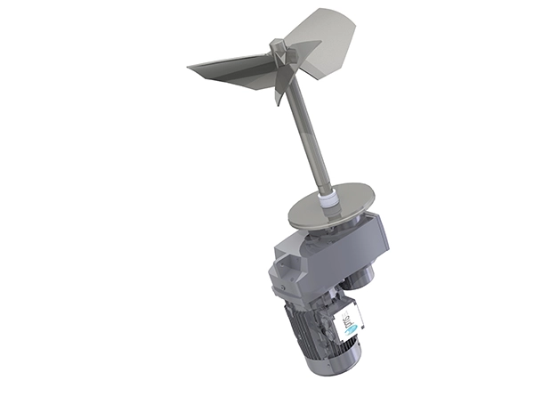 Agitators and dispersers for agri-food industry